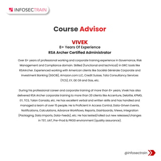 RSA Archer Online Training | PDF