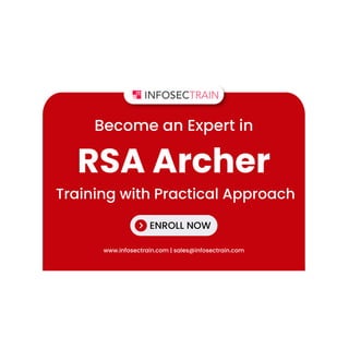 RSA Archer Online Training | PDF