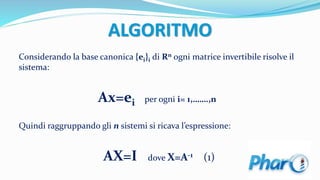 Rsa -gauss jordan | PPTX | Programming Languages | Computing