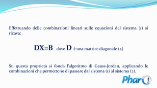 Rsa -gauss jordan | PPT