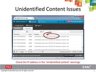 RSA NetWitness Log Decoder | PDF
