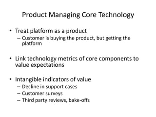 Product Strategy & Architecture - Rahul - 12Nov11 | PPSX