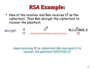 Rsa rivest shamir adleman | PPT