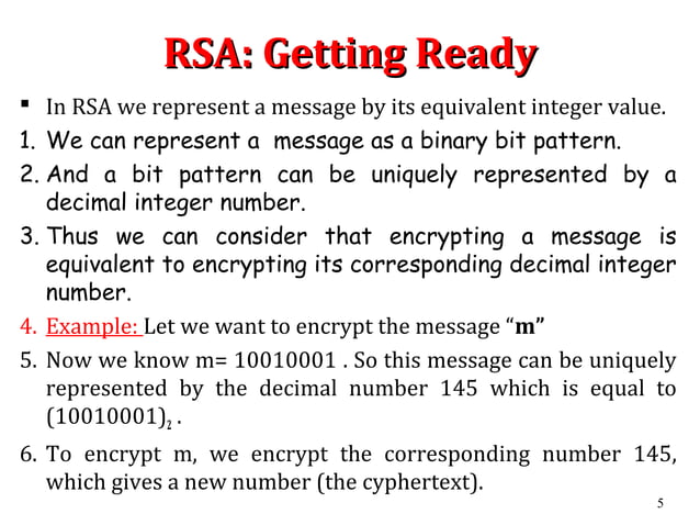 Rsa rivest shamir adleman | PPT