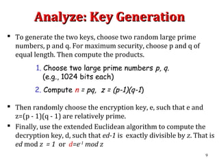 Rsa rivest shamir adleman | PPT