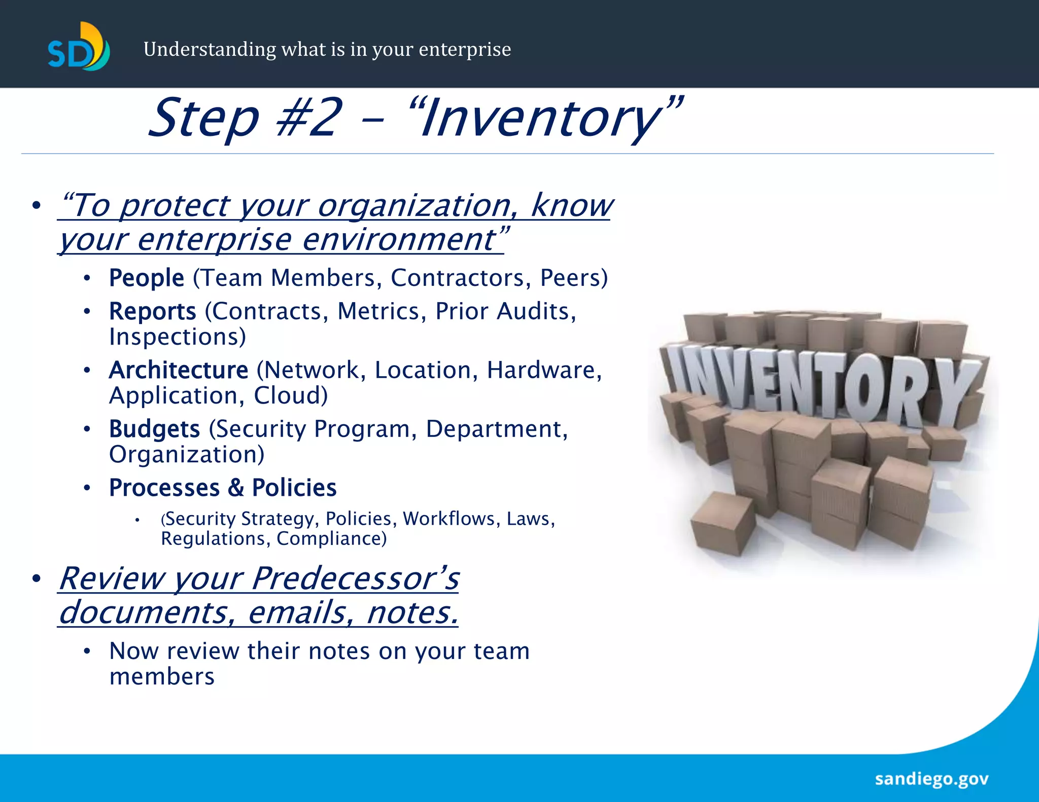 RSA 2017 - CISO's 5 steps to Success | PPT | Free Download