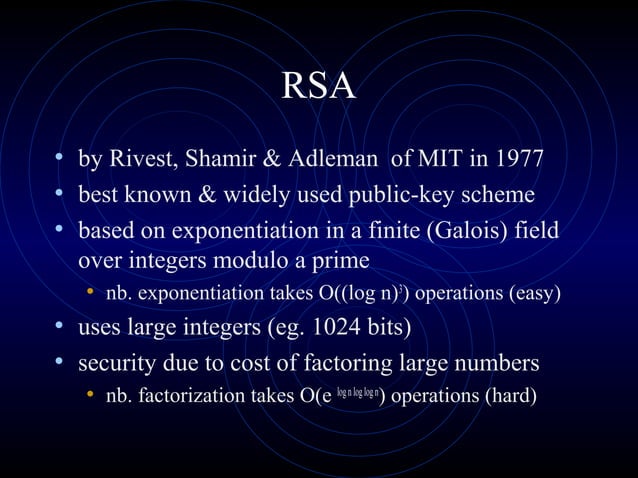 RSA Algorithm - Public Key Cryptography | PPT