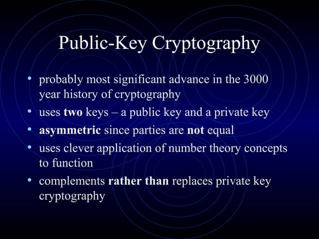 RSA Algorithm - Public Key Cryptography | PPT