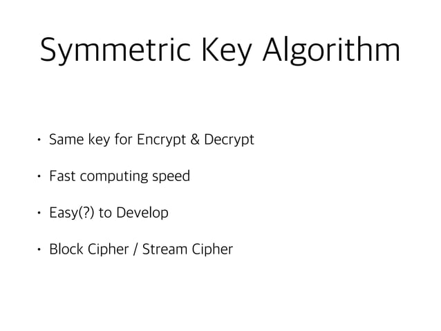 Rsa Algorithm Ppt Free Download