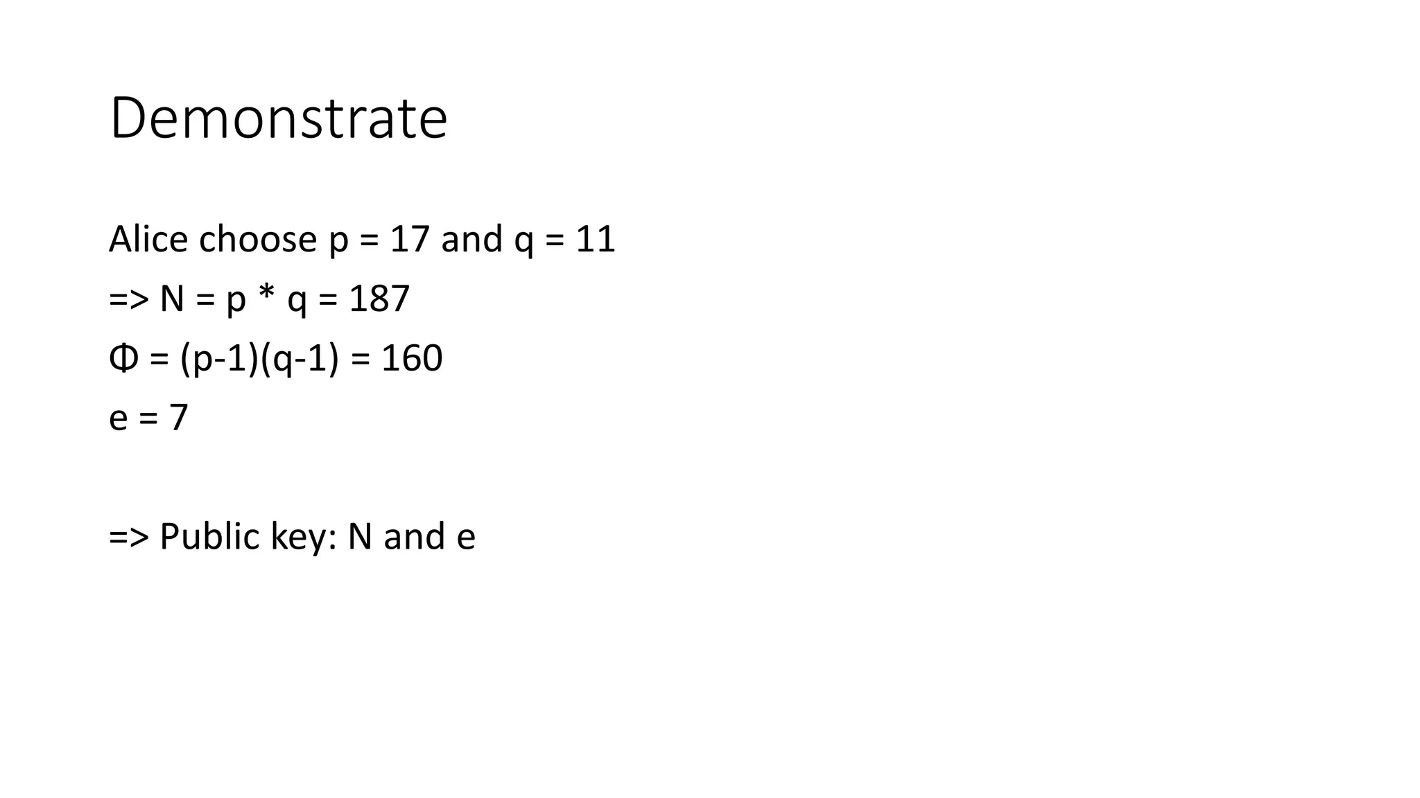 Rsa Algorithm Ppt