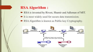RSA Algorithm | PPTX
