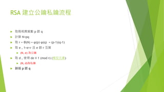 RSA and Elliptic Curve Cryptography | PPTX | Computing | Technology & Computing