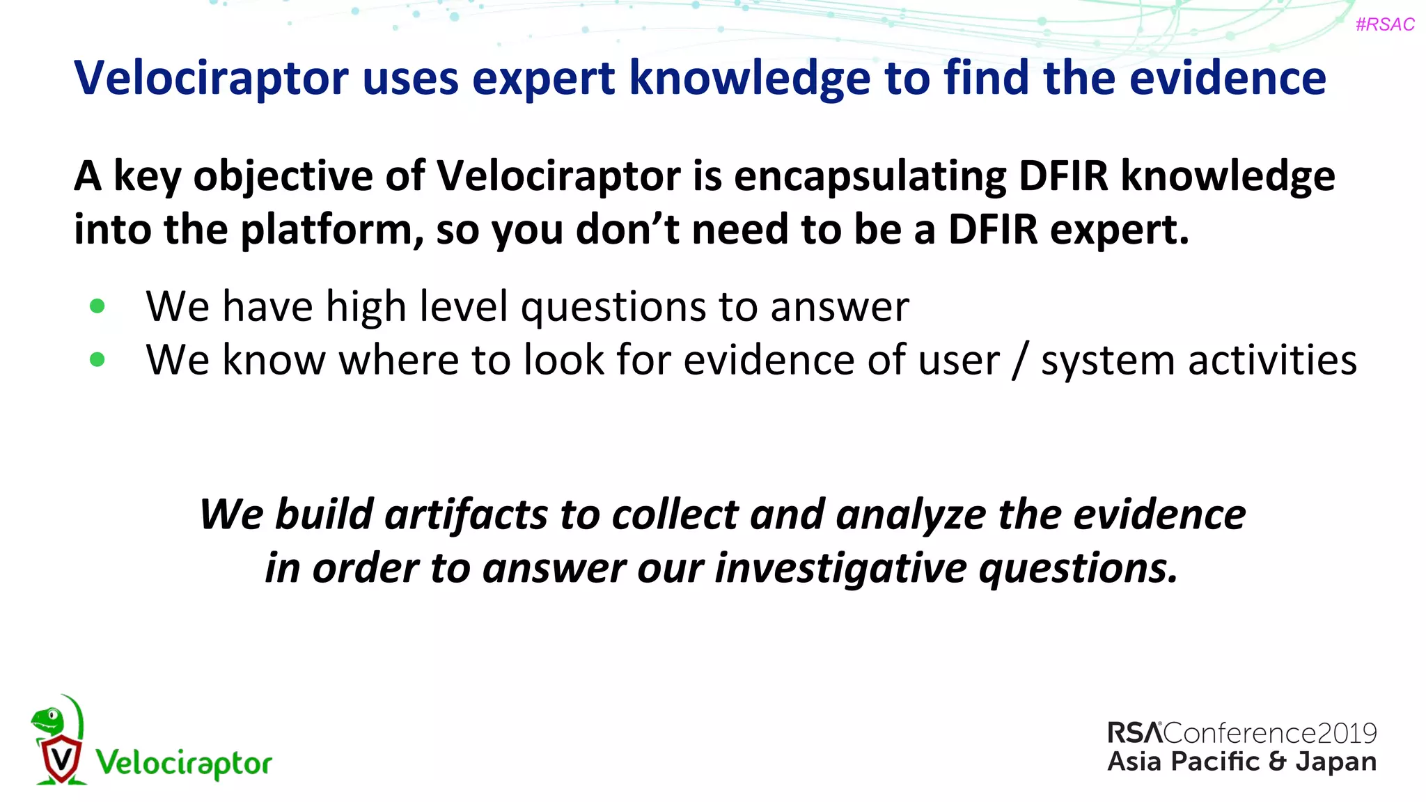 RSA APJ Velociraptor Lab | PDF | Operating Systems | Computer Software ...