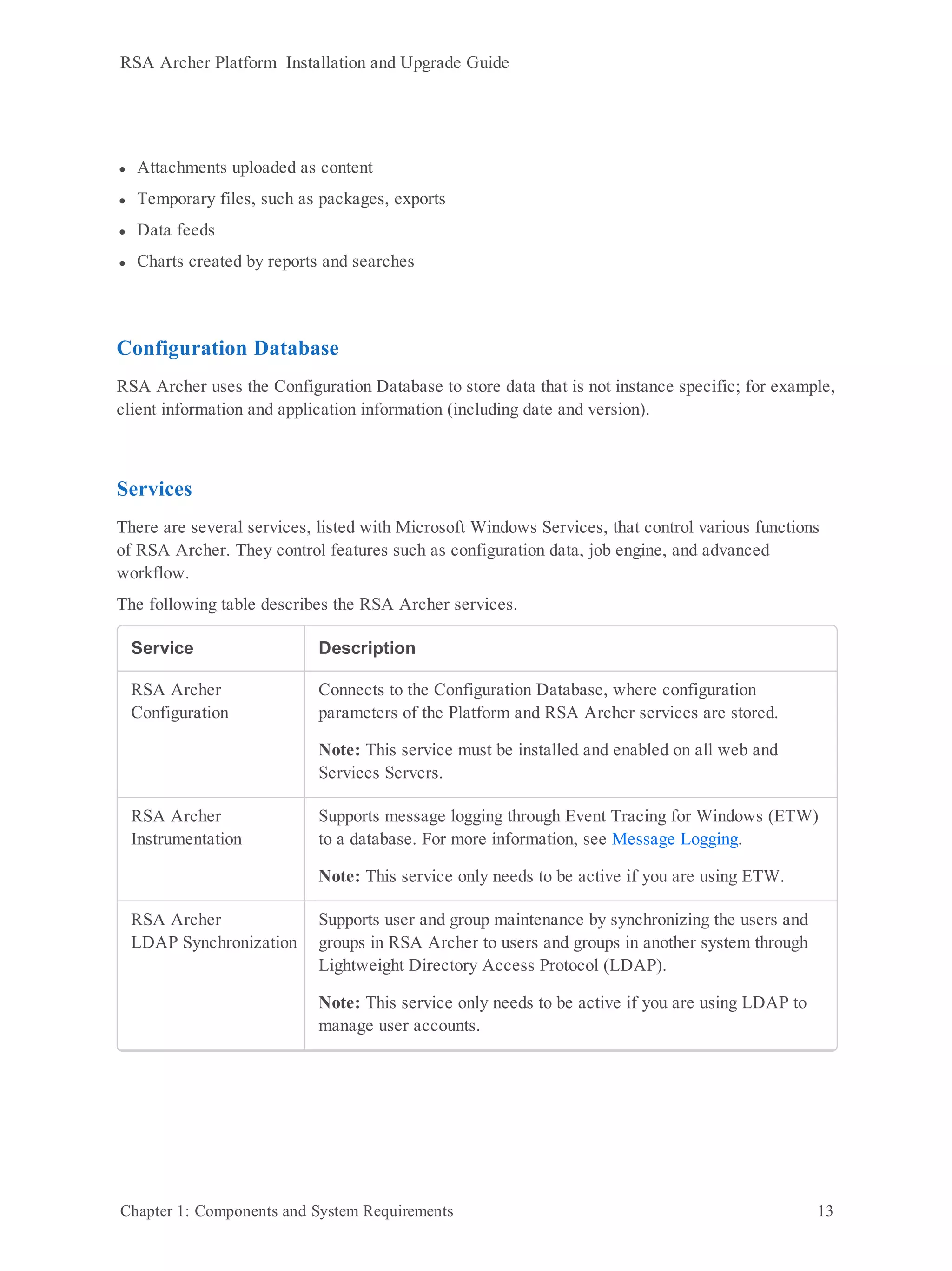 Rsa archer 6.9 platform installation and upgrade guide (3) | PDF