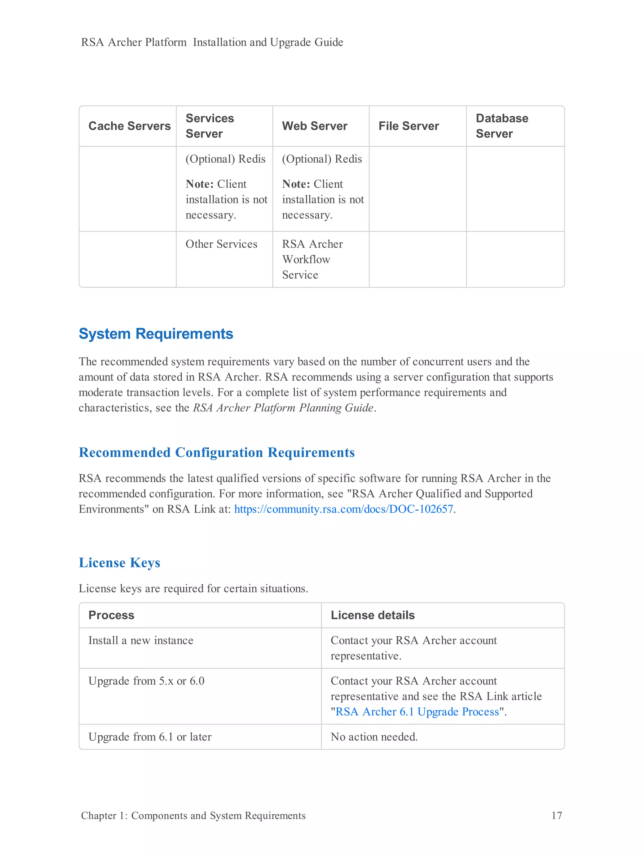 Rsa archer 6.9 platform installation and upgrade guide (3) | PDF