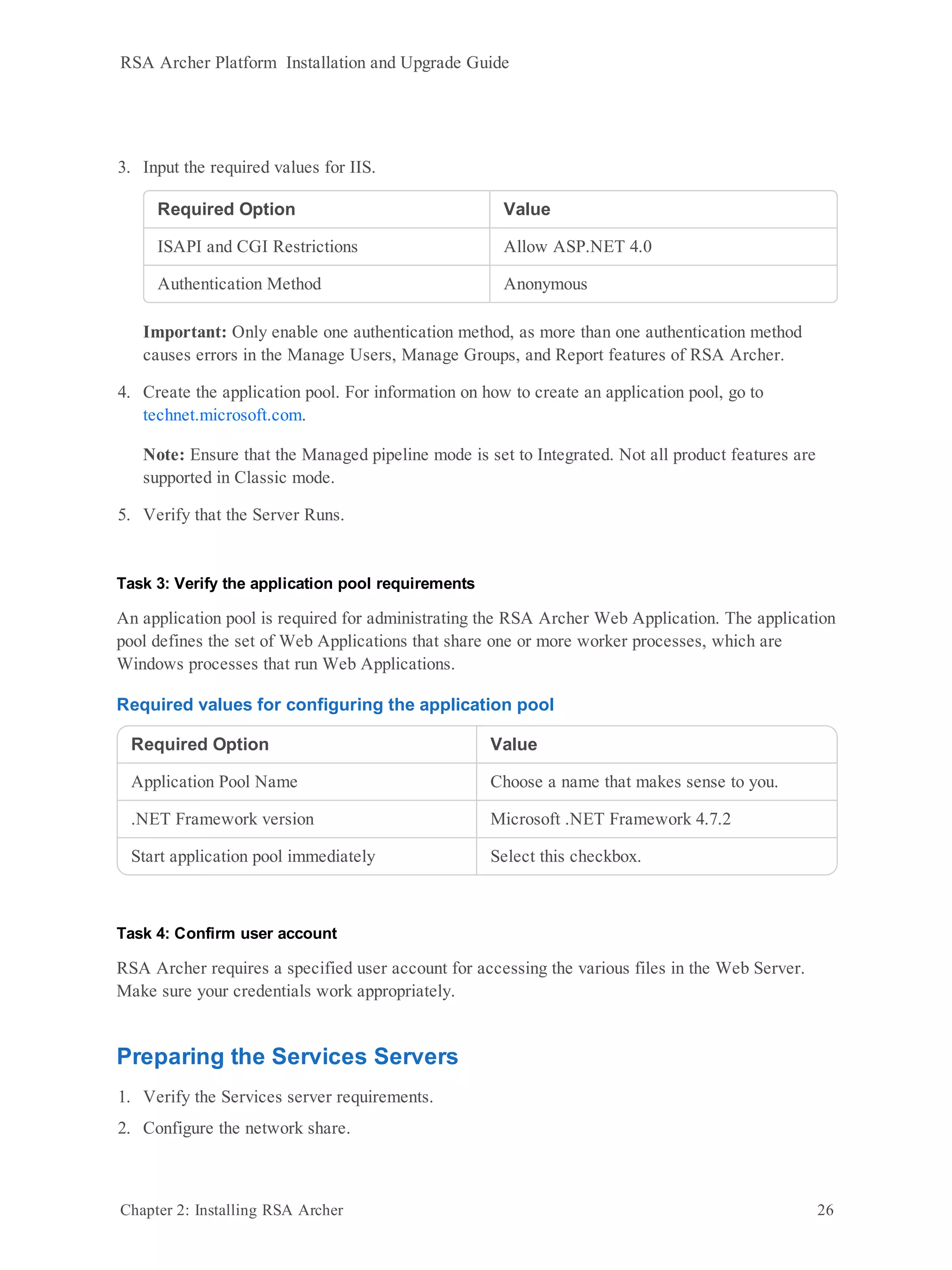 Rsa archer 6.9 platform installation and upgrade guide (3) | PDF