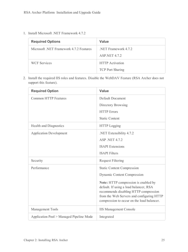 Rsa archer 6.9 platform installation and upgrade guide (3) | PDF