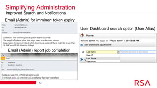 Rsa authentication manager 8.2 presentation | PDF