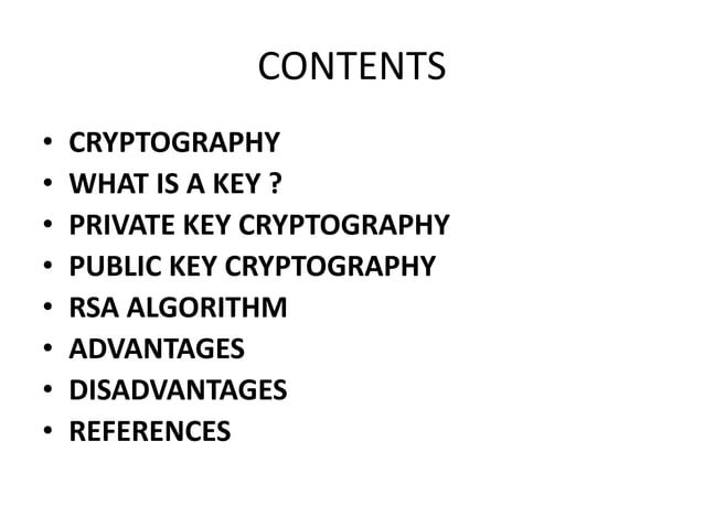 RSA - ALGORITHM by Muthugomathy and Meenakshi Shetti of GIT COLLEGE | PPTX