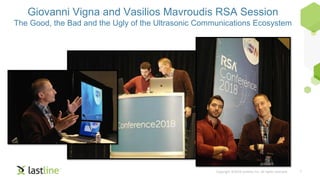 Lastline RSAC 2018 Highlights | PPT