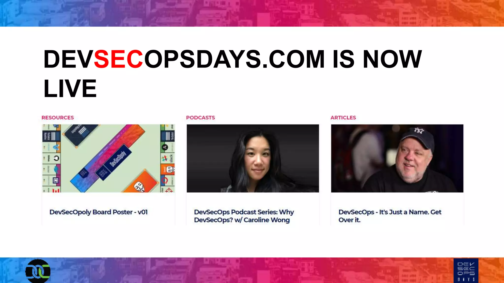 DevSecOps Days SF at RSA Conference 2018 | PPT