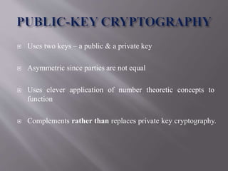 Rsa cryptography &steganography | PPTX