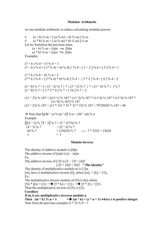 Rsa documentation | PDF