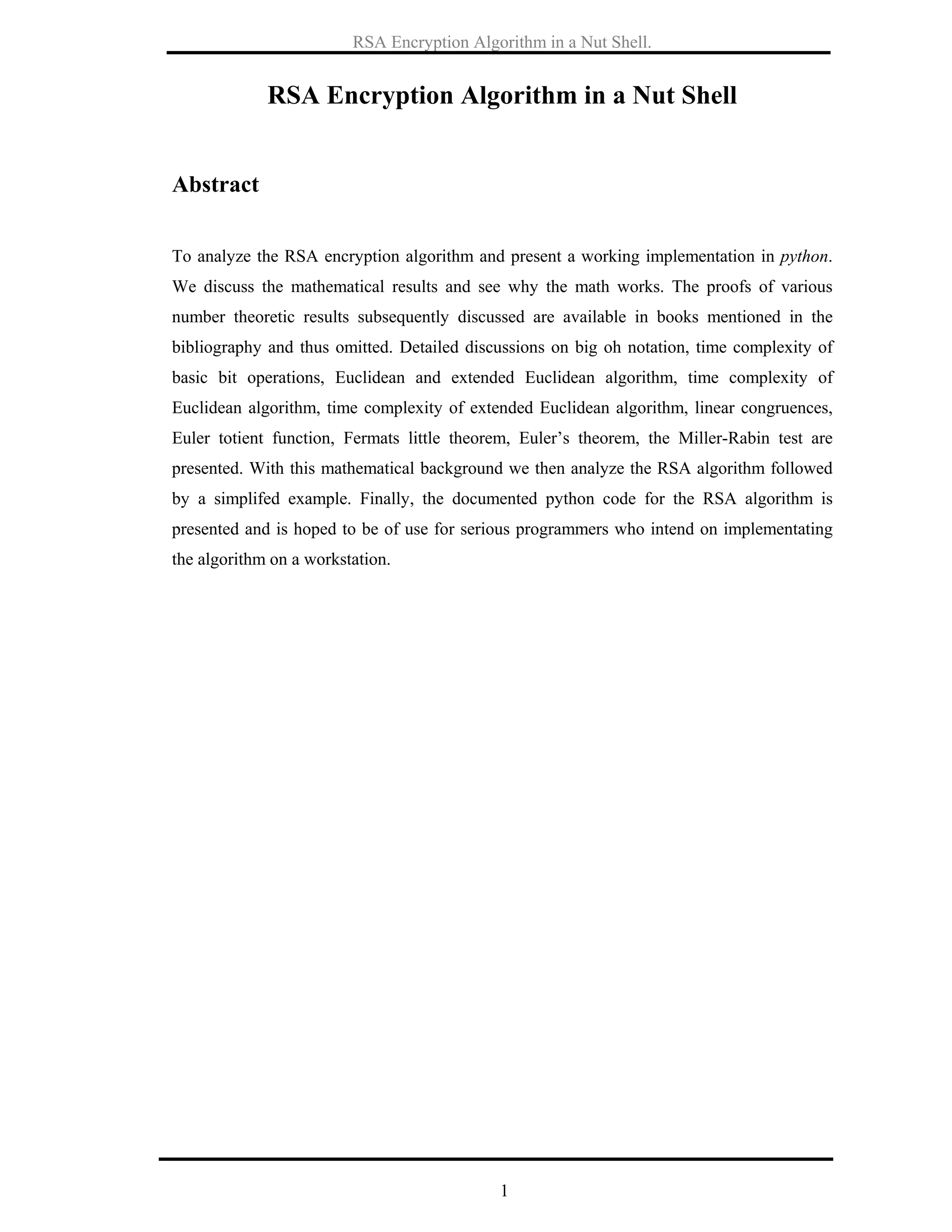 Rsa encryption | PDF | Programming Languages | Computing