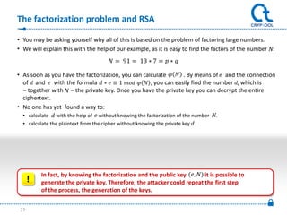 Functionality of the RSA Cipher | PPTX