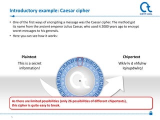 Functionality of the RSA Cipher | PPTX