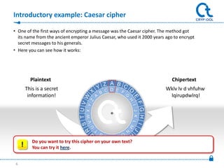 Functionality of the RSA Cipher | PPTX