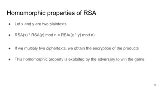 RSA Game using an Oracle | PDF