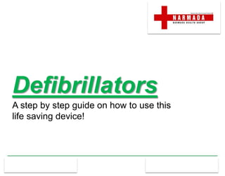 EASY TO LEARN DEFIBRILLATOR | PPT