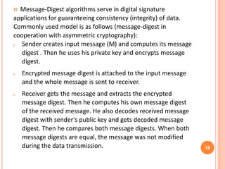 RSA & MD5 algorithm | PPTX