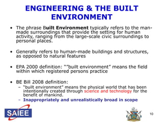 RSA_Built Environment Professions Bill_080813saiee.ppt