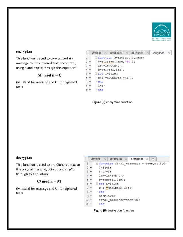 RSA Algorithm report | PDF