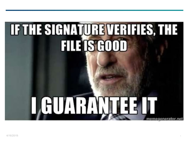 RSA Signature Verification | PPT
