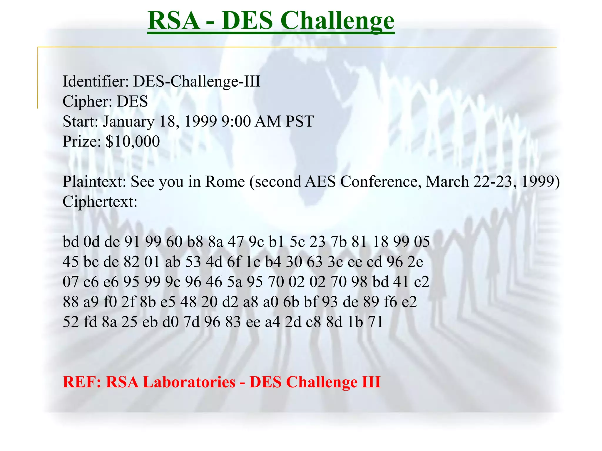RSA ALGORITHM | PDF
