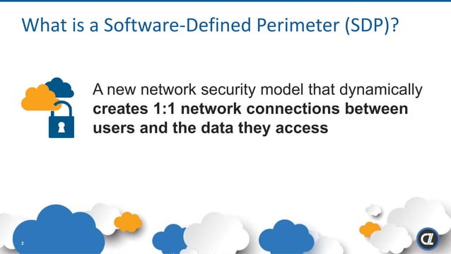 Cryptzone: What is a Software-Defined Perimeter? | PPT