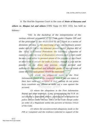 Rs bharathi order | PDF