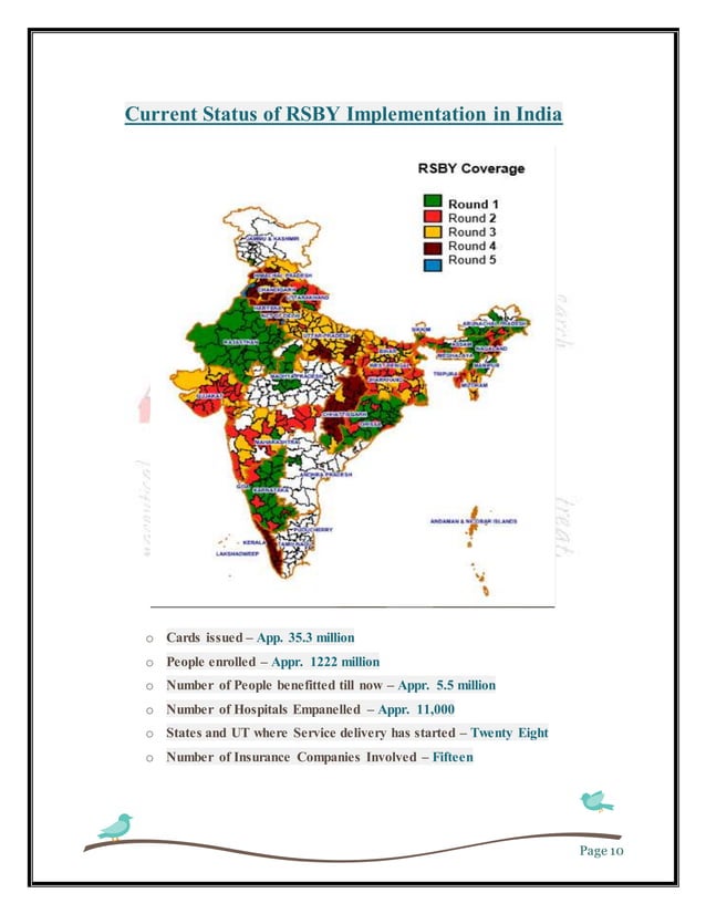 Rashtriya swasthya bima yojna- RSBY | DOCX | Health Insurance | Insurance