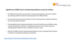 ID Smart Cards-RSBY Card Manufacturers India | PPT