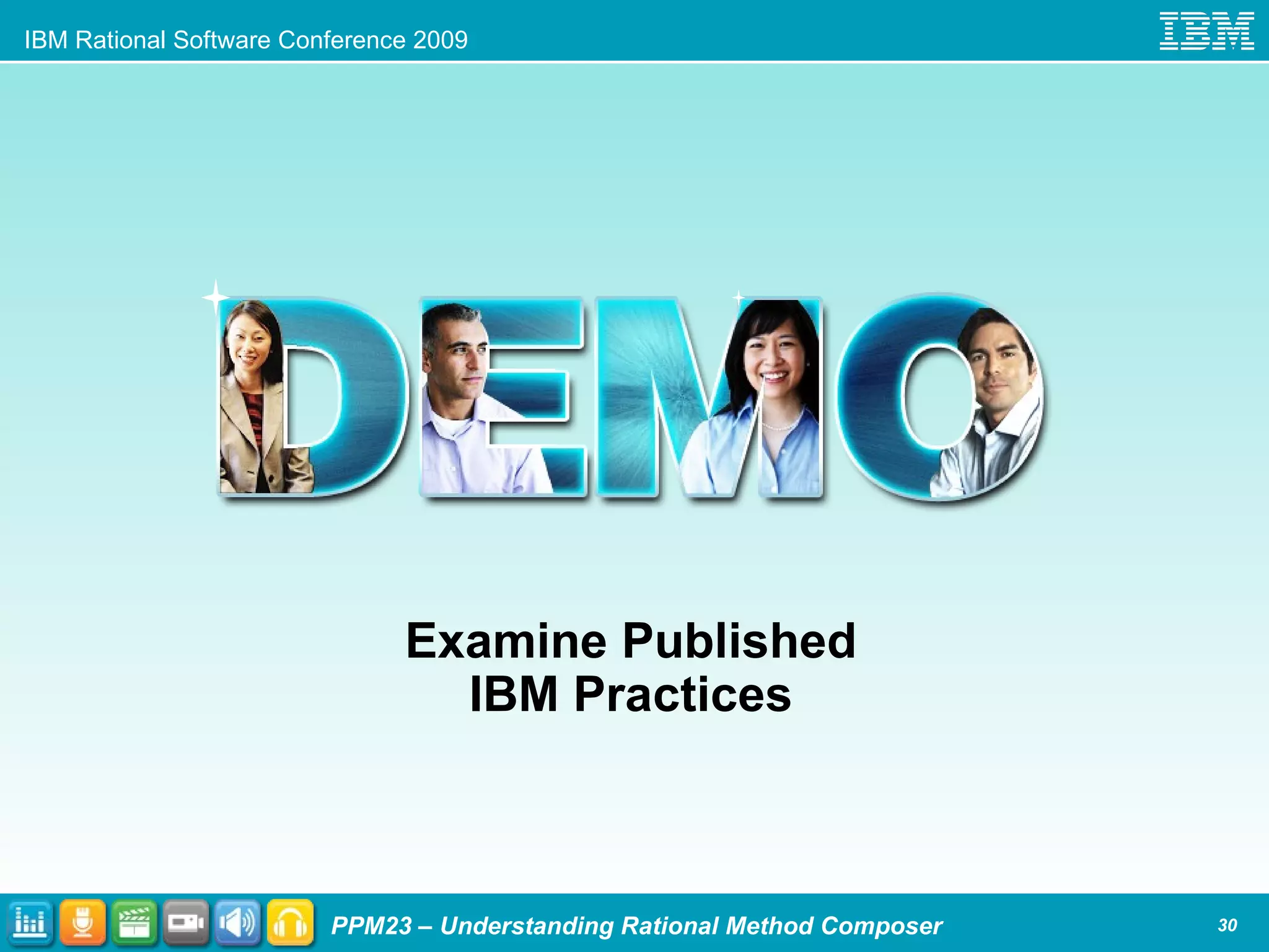 Rsc 2009 Understanding Ibm Rational Method Composer | PPT | Computer Software and Applications ...