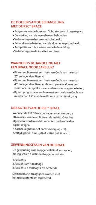 RSC Brace Brochure | PDF