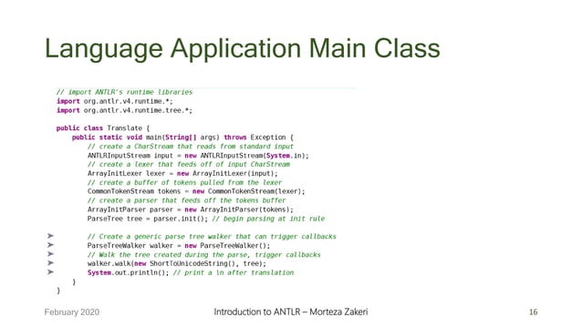 Antlr part2 getting_started_in_java | PPTX