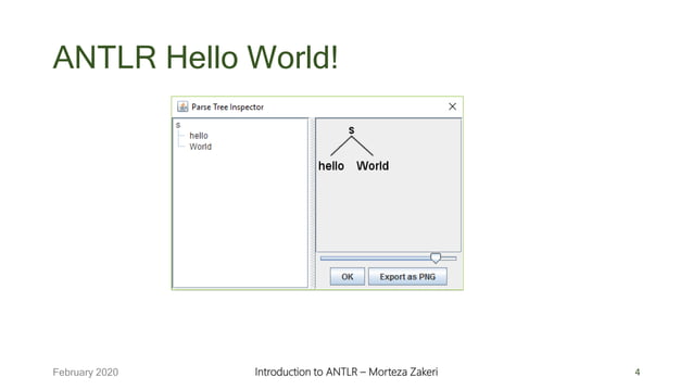 Antlr part2 getting_started_in_java | PPTX