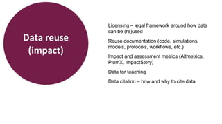 Rscd 2017 bo f data lifecycle data skills for libs | PPT