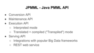 R, Scikit-Learn and Apache Spark ML - What difference does it make? | PPT