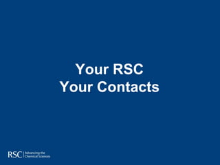 Benfits of RSC membership | PPTX