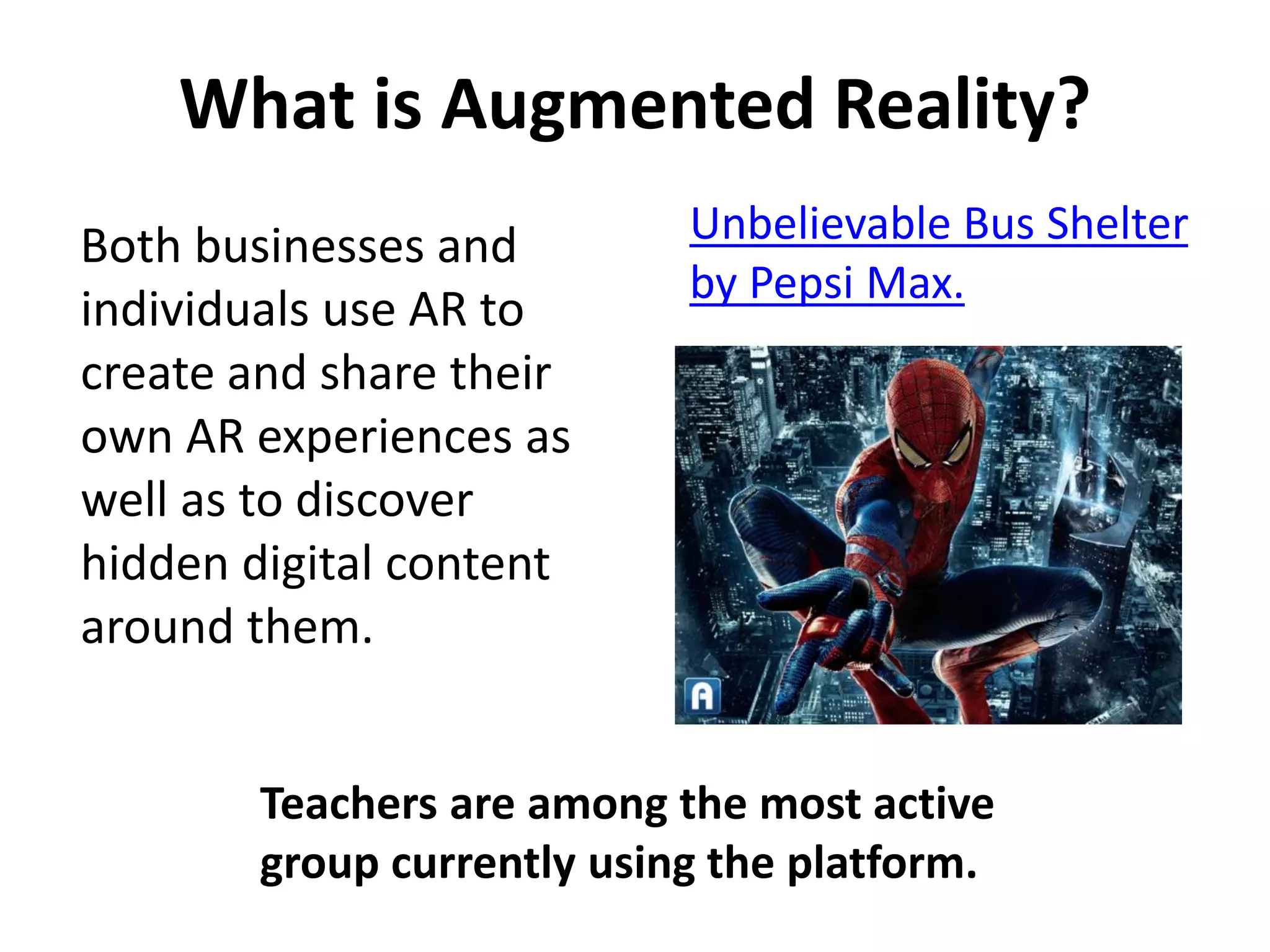 Augmented Reality for Essential Skills Maths | PPT